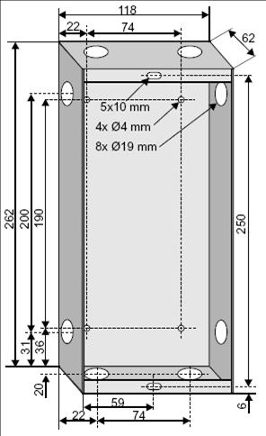 Mounting Flush Clean Room & Operating Theatre Intercom Station Back ...