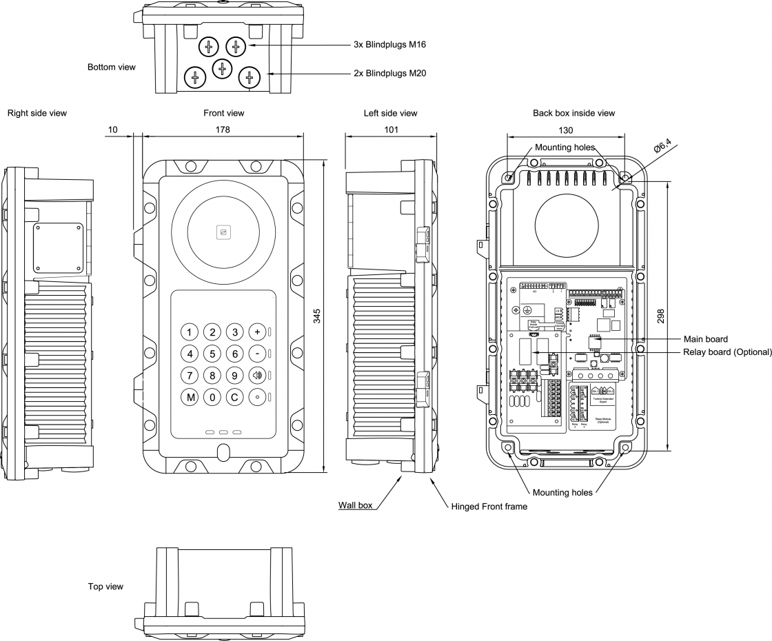 Industrial Intercom Station – TFIE-1 - 1008122010 - RingUK